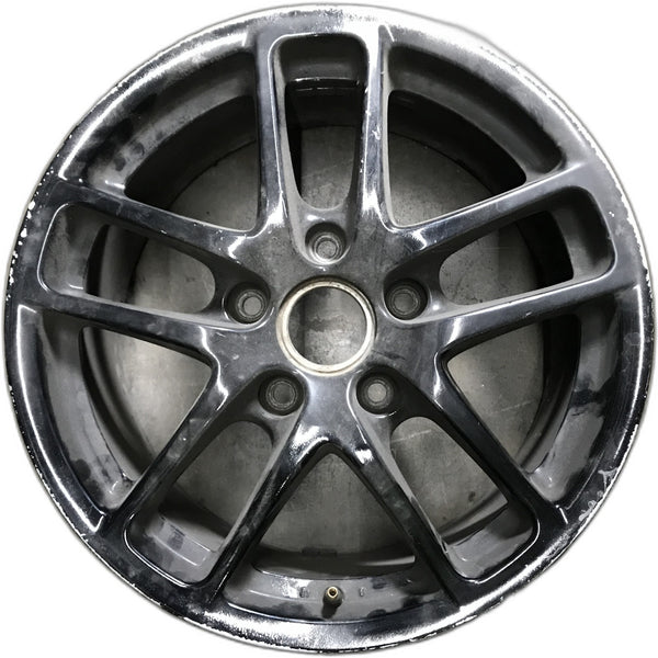 FRONT Porsche BLACK CAYMAN OEM Wheel 2008 17x6.5 Inch 98736212206 5 ...
