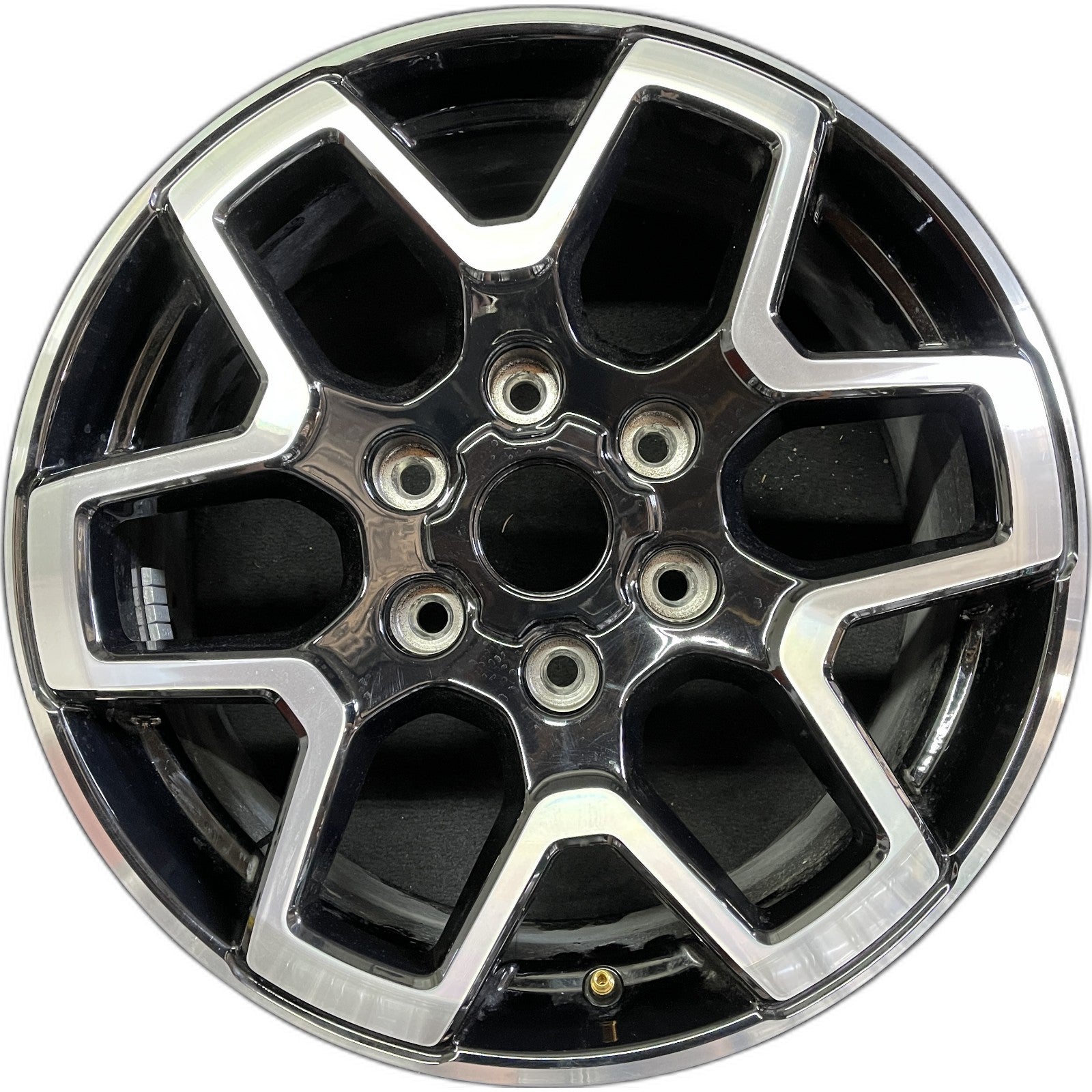 Ford MACHINED BLACK BRONCO OEM Wheel 18x7.5 Inch 2021-2024 M2DC1007T1A ...