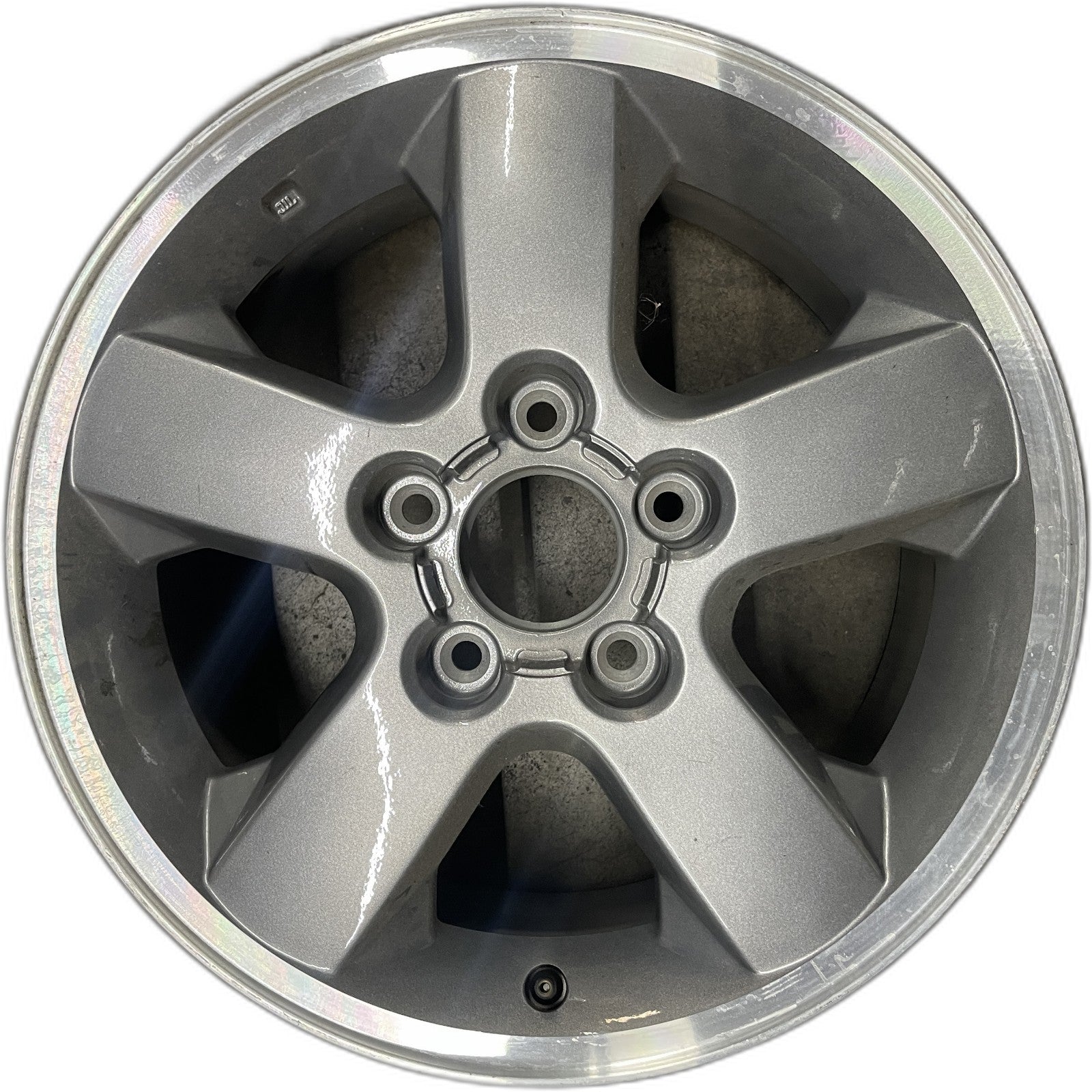 Jeep MACHINED GREY GRAND CHEROKEE OEM Wheel 2002 aluminum 52080260AA ...