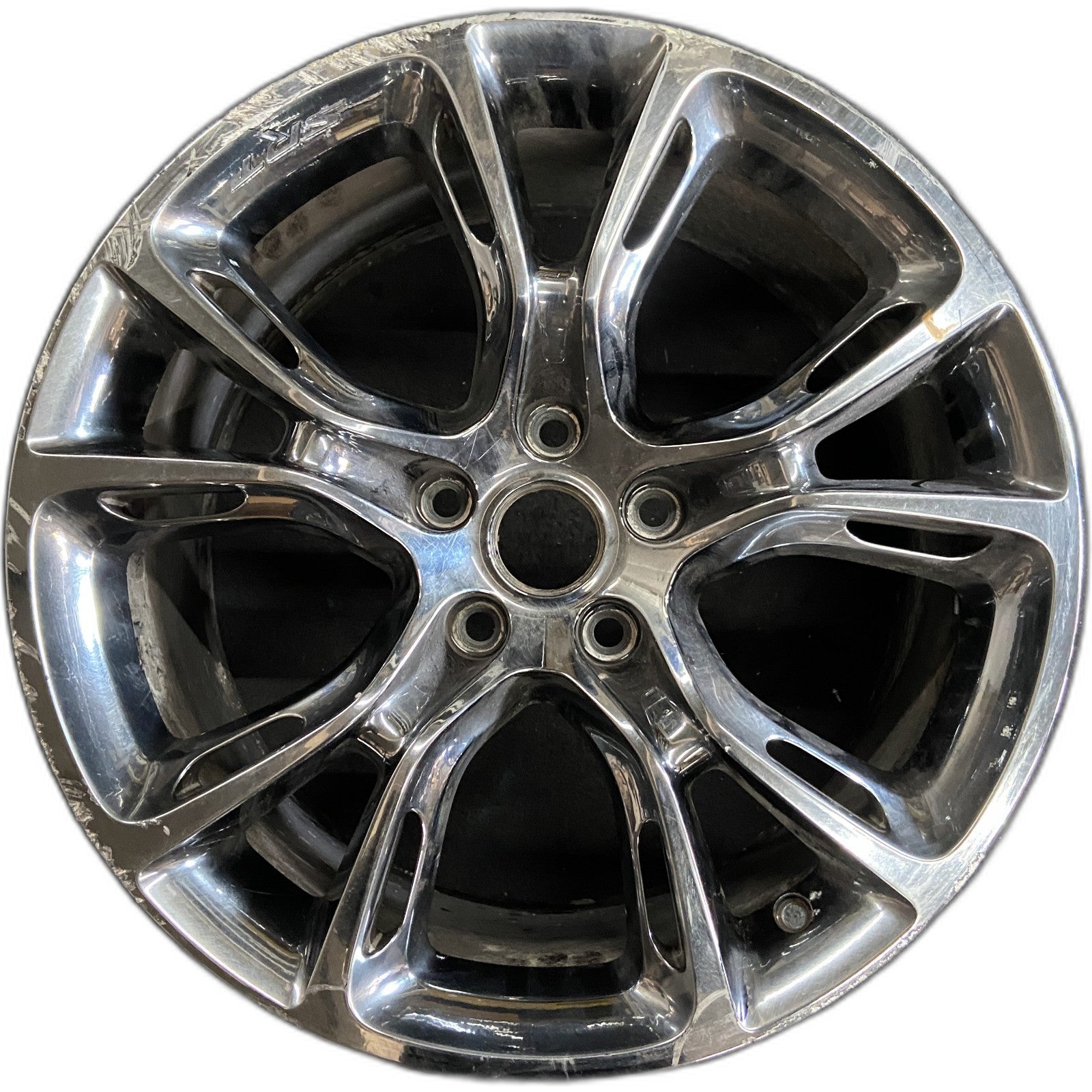Jeep BLACK CHROME GRAND CHEROKEE OEM Wheel 2014-2016 20x10 1WB011ZGAB ...