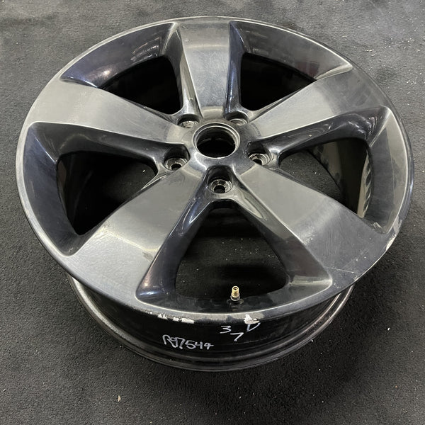 Jeep BLACK GRAND CHEROKEE OEM Wheel 2014-2016 20x8 1WQ09DX8AB 5 spoke ...