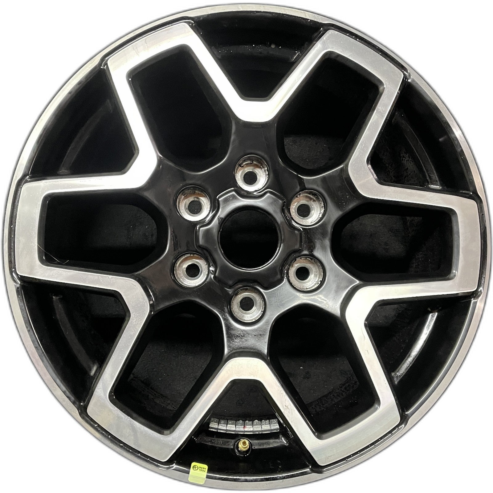 Ford MACHINED BLACK BRONCO OEM Wheel 18x7.5 Inch 2021-2024 M2DZ1007T ...