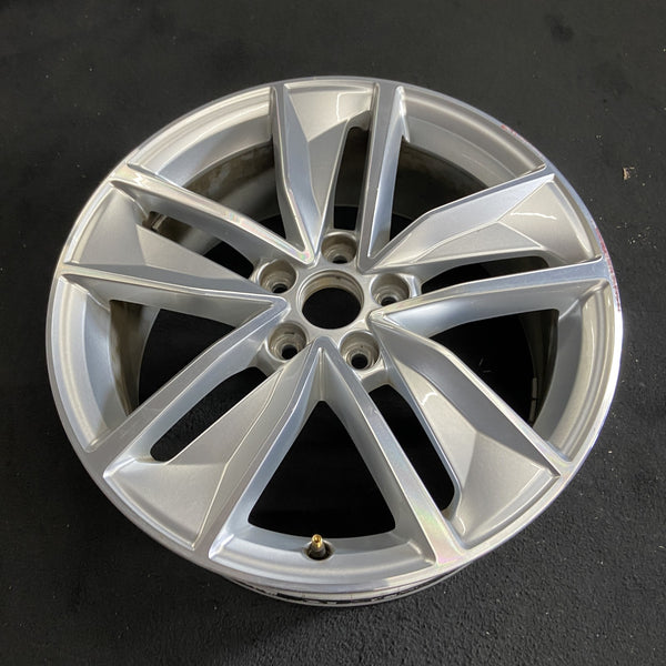 Audi MACHINED SILVER Q3 OEM Wheel 18x7 Inch 2017-2018 8U0601025AN ALLOY ...