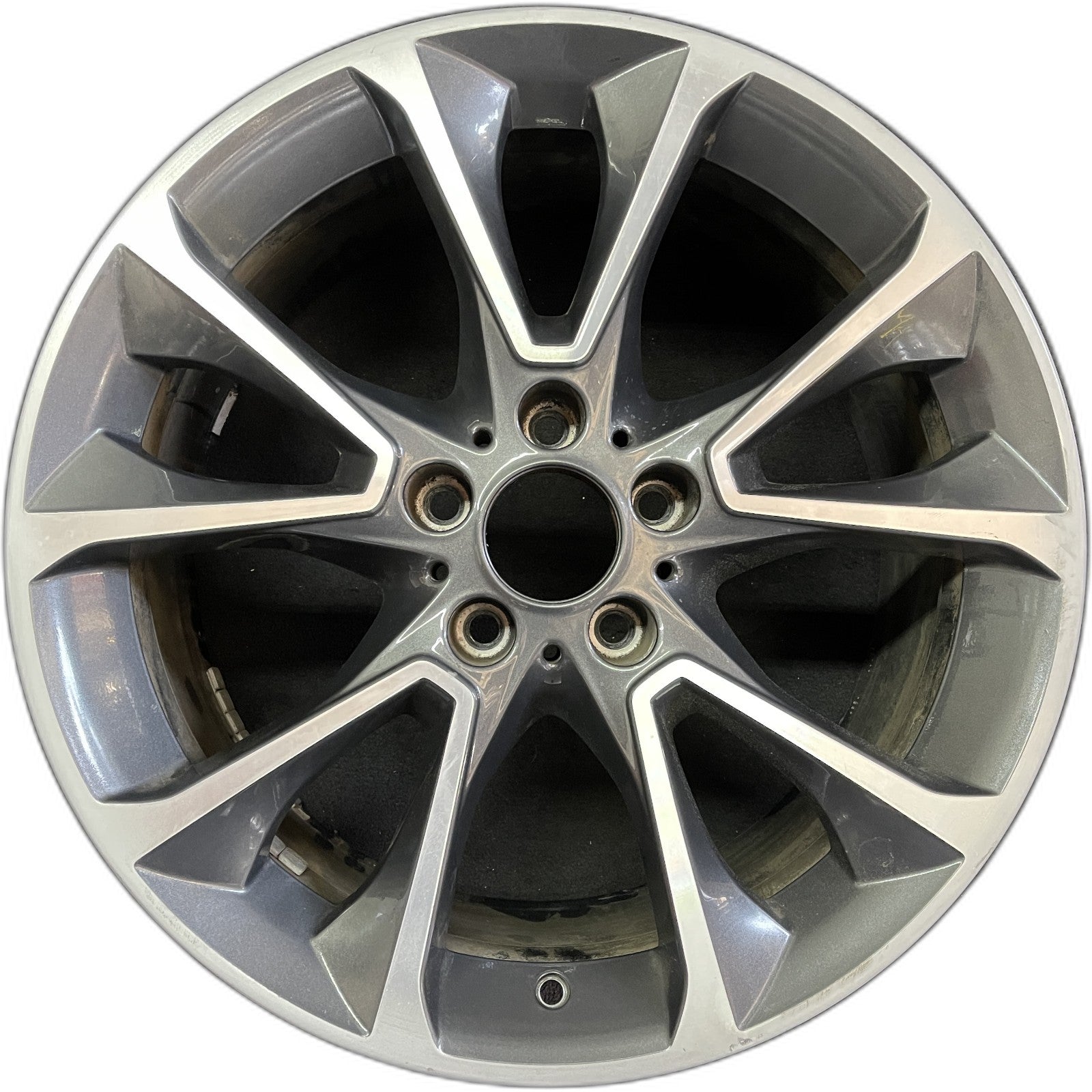 BMW MACHINED CHARCOAL X5 OEM Wheel 2014-2018 19x9 Inch 36116853955 5 ...