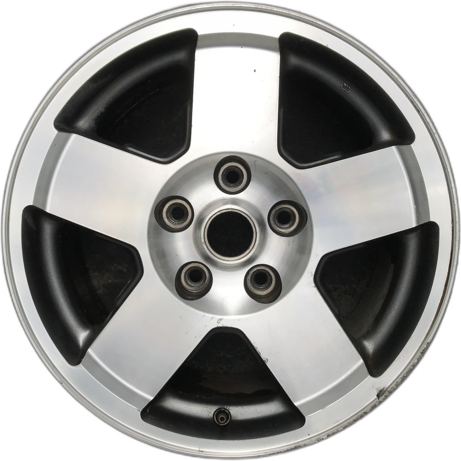 Jeep MACHINED GREY COMMANDER OEM Wheel 2008-2010 17x7.5 Inch 5 spoke ...