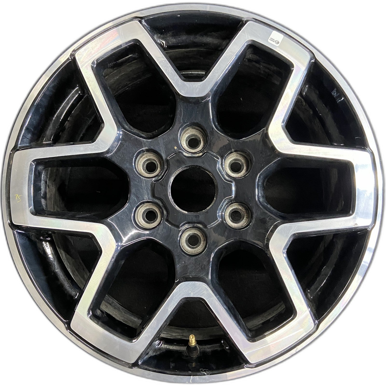 Ford MACHINED BLACK BRONCO OEM Wheel 18x7.5 Inch 2021-2024 M2DC1007T1A ...