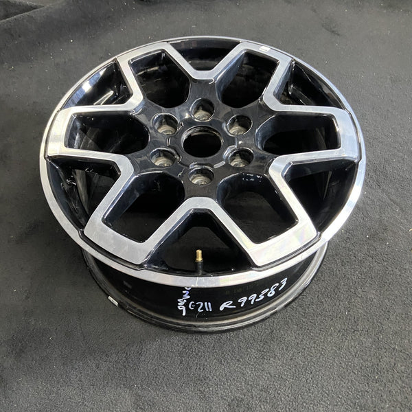 Ford MACHINED BLACK BRONCO OEM Wheel 18x7.5 Inch 2021-2024 M2DC1007T1A ...